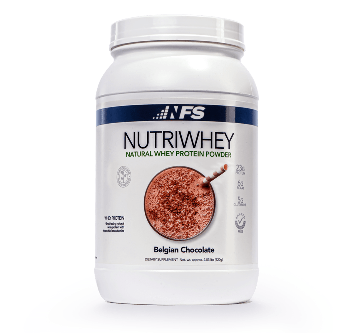 NutriWhey Natural Whey Protein Powder Supplement – NF Sports